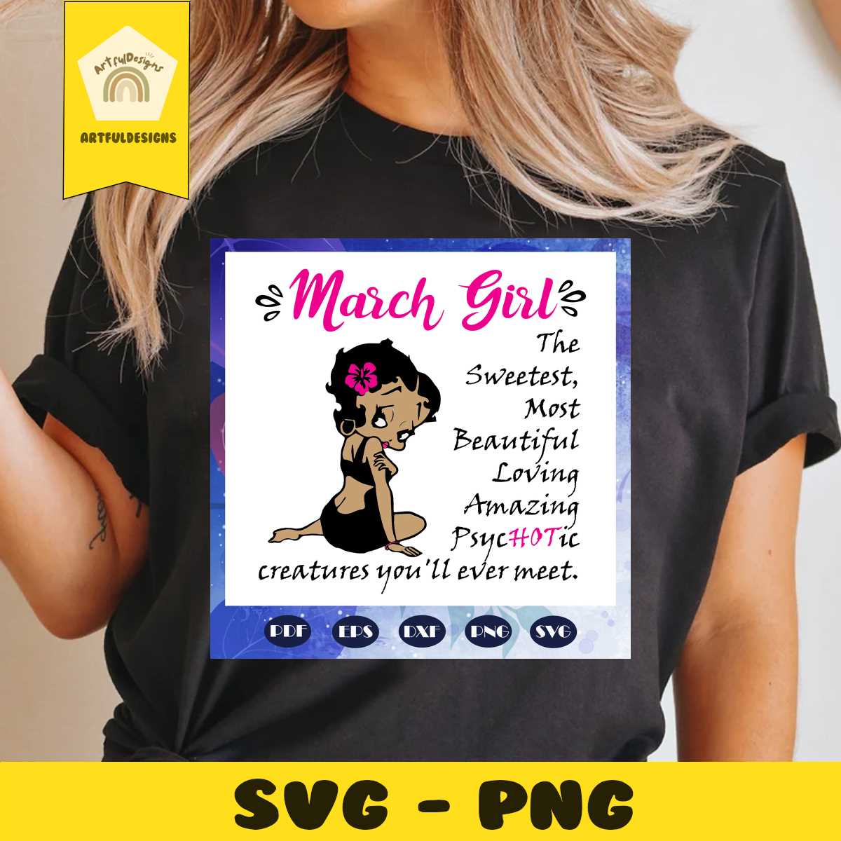 March Girl Svg, Girl Born In March Svg, Queens Born In March | Inspire ...