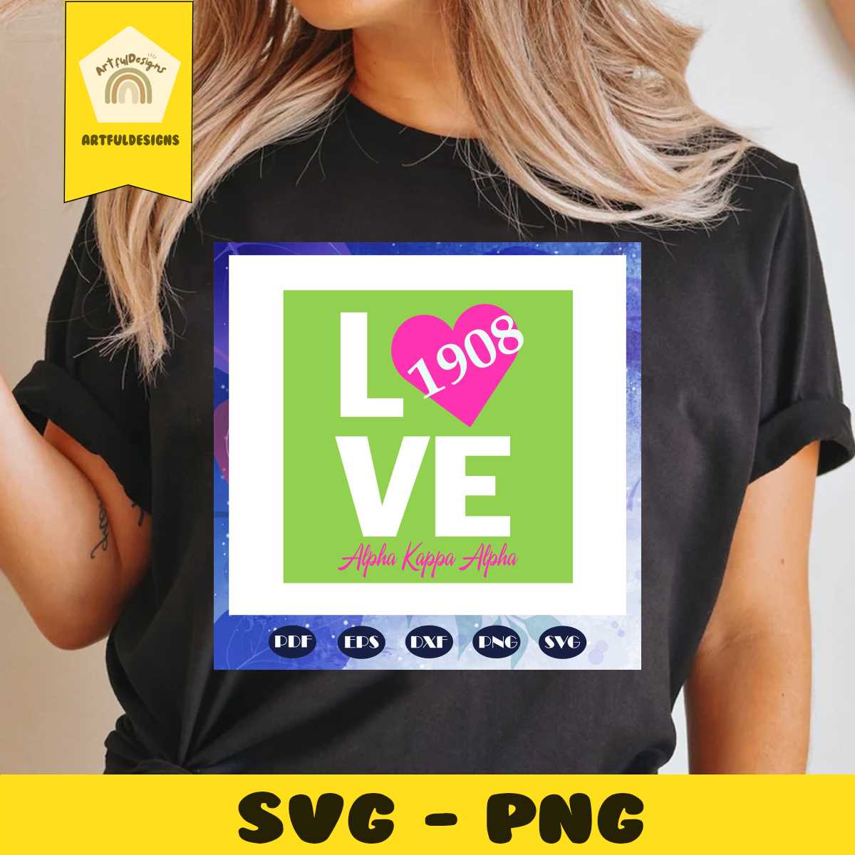 Love 1908, aka sorority gift, aka sorority svg, Aka svg, aka | Inspire ...