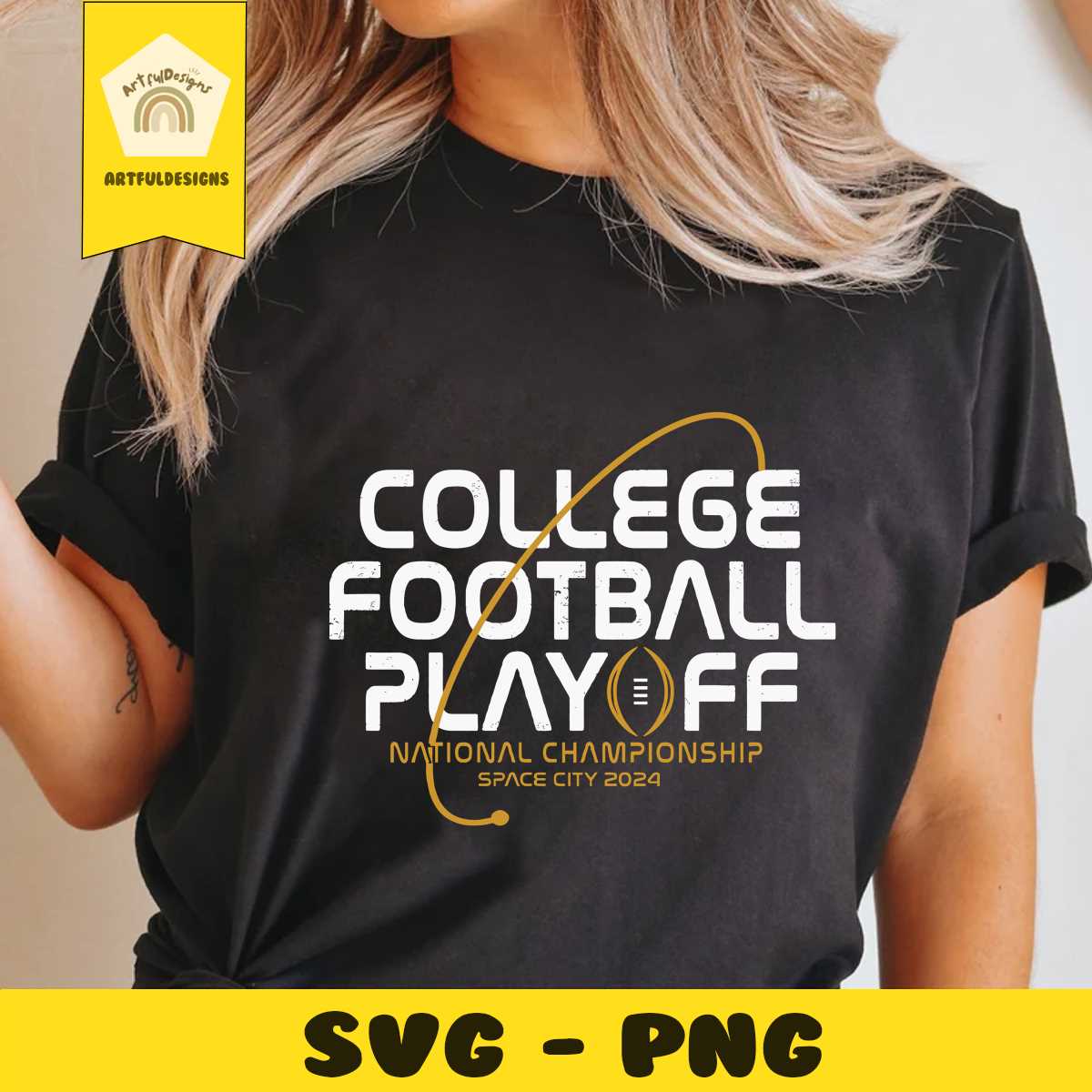 College Football Playoff Space City 2024 SVG - Inspire Uplift