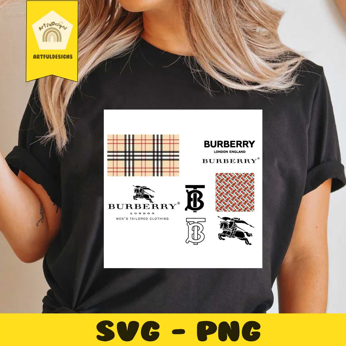 Burberry Logo Svg Bundle, Trending Svg, Burberry Svg, Burber | Inspire ...