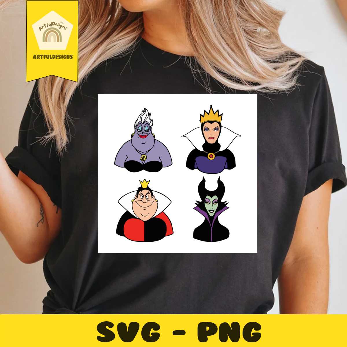Villains Bundle Svg, Disney Svg, Ursula Svg, Villains Svg, M | Inspire ...