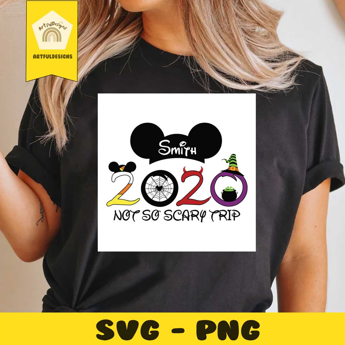 Smith 2020 Not So Scary Trip Svg, Disney Svg, Halloween Svg, - Inspire ...