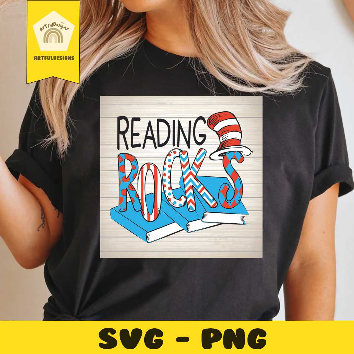 Reading Rocks Svg, Dr Seuss Svg, Seuss Svg, Dr Seuss Gifts, | Inspire ...