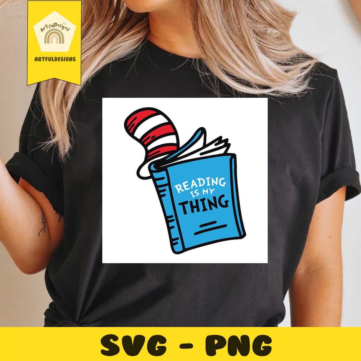 Reading Is My Thing Svg, Dr Seuss Svg, Seuss Svg, Dr Seuss G - Inspire ...