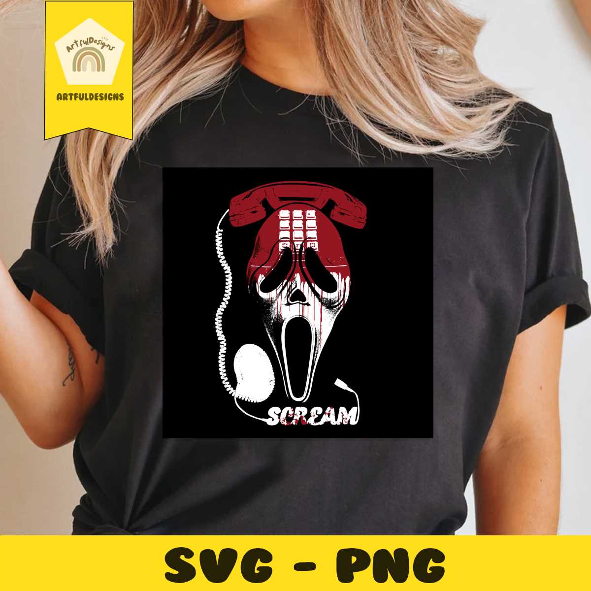 Scream Horror SVG, Ghostface SVG, Horror Movie SVG, Files Fo | Inspire ...