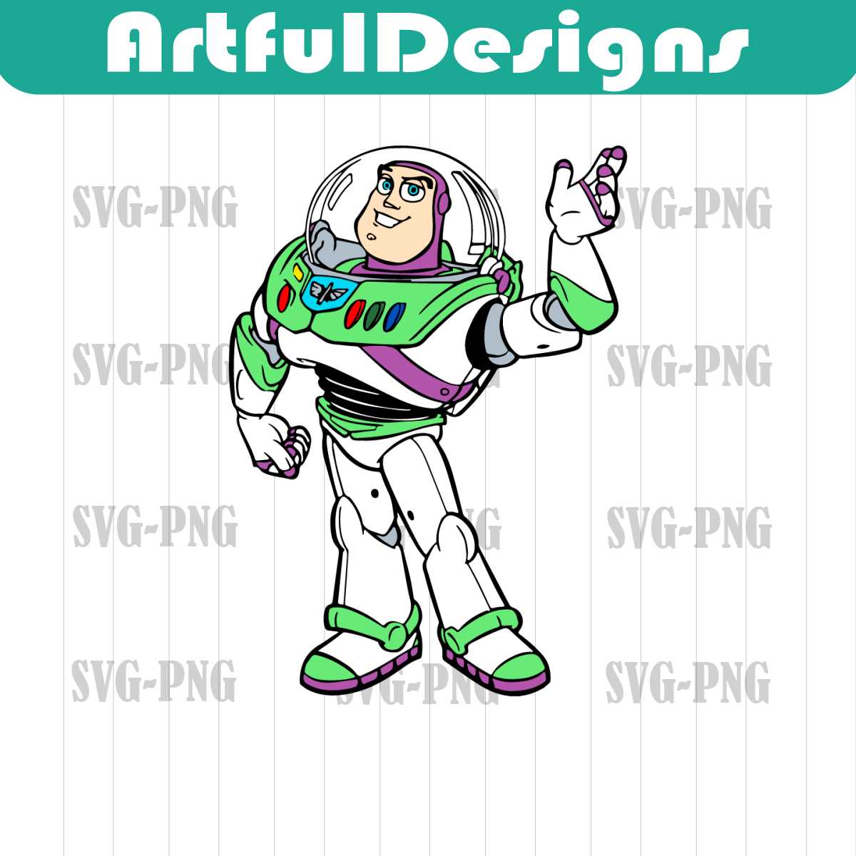 QualityPerfectionUS Digital Download - Toy Story Buzz Lighty - Inspire ...