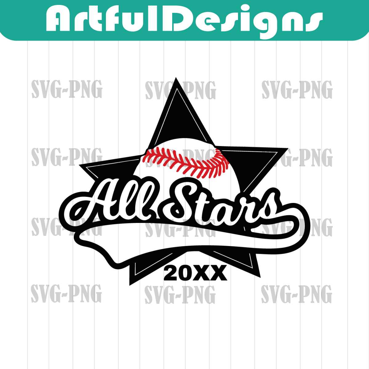 All Stars svg, Softball Svg, Baseball svg, vector, emblem, s | Inspire ...