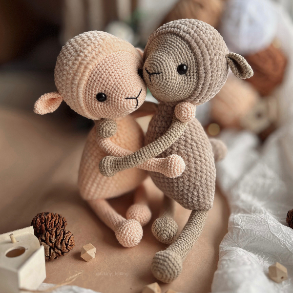 Sheep crochet pattern toy Elise sheep | Inspire Uplift