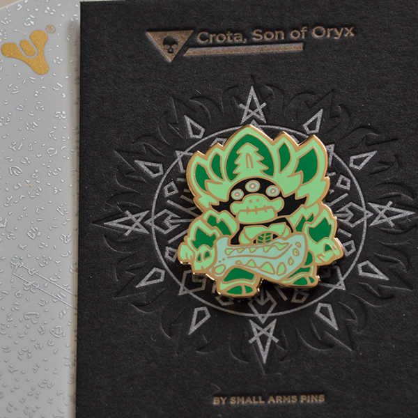Destiny 2 hard enamel pin Crota - Inspire Uplift