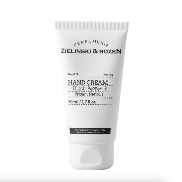 Hand cream Zielinski & Rozen "Black Pepper & Amber, Neroli" | Inspire ...