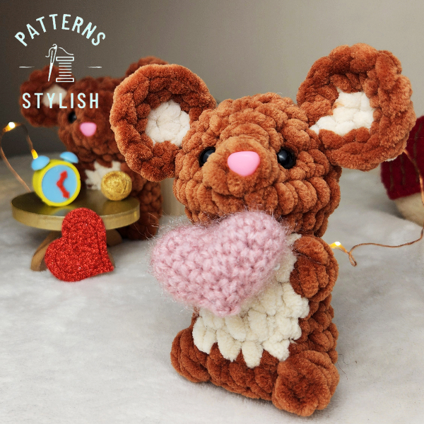 Low sew Mouse Crochet Pattern | Inspire Uplift
