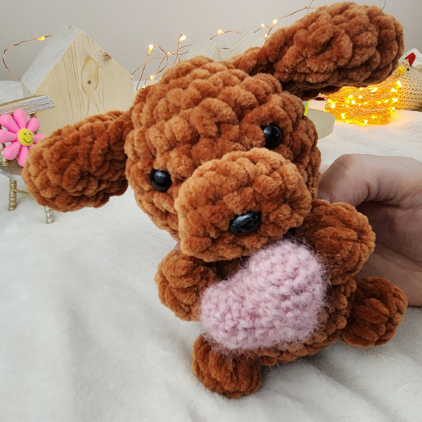 Charming Amigurumi Plush Dog Crochet Pattern in English, Ge | Inspire ...