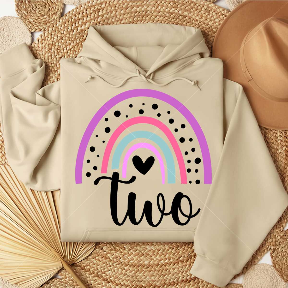 Rainbow Birthday Girl SVG Bundle Clipart | Inspire Uplift