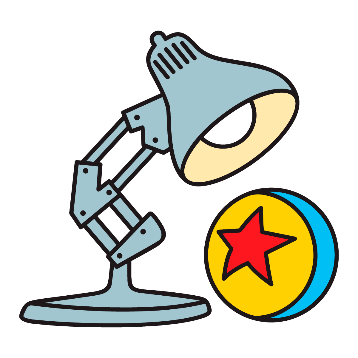 Pixar Lamp Disney Pixar Fest SVG | Inspire Uplift
