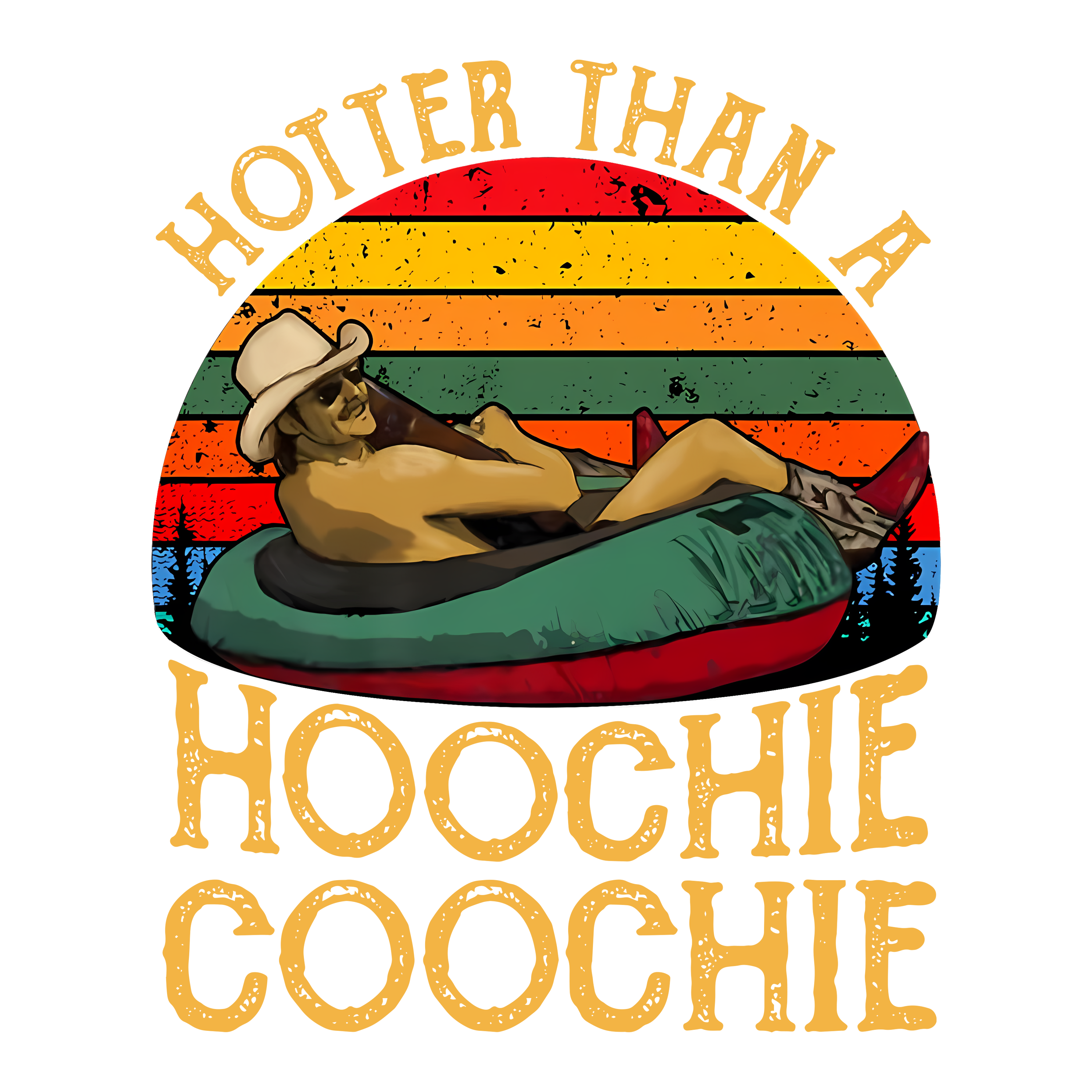 Hotter Than A Hoochie Coochie Meme PNG | Inspire Uplift