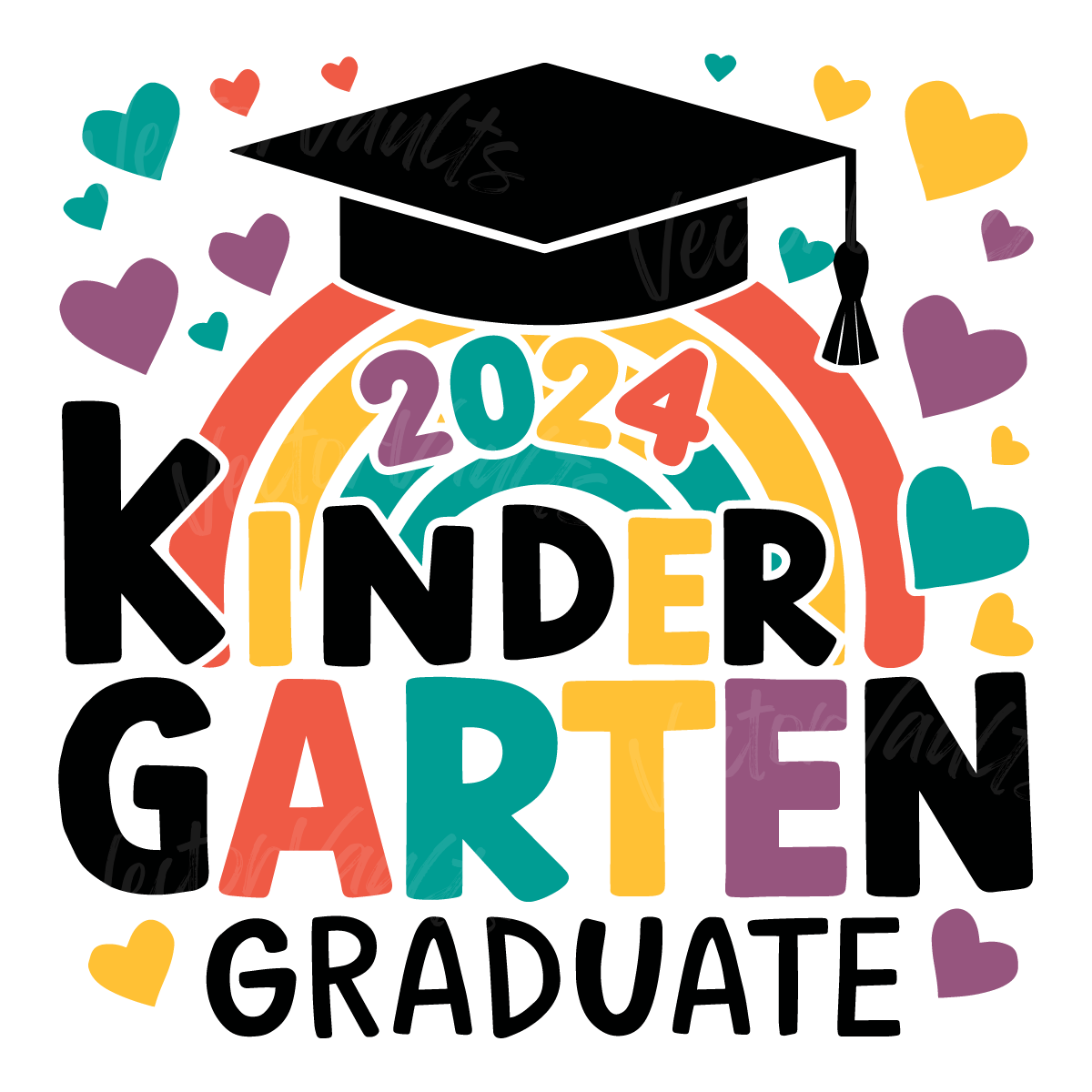 Kindergarten Graduate Svg | Inspire Uplift