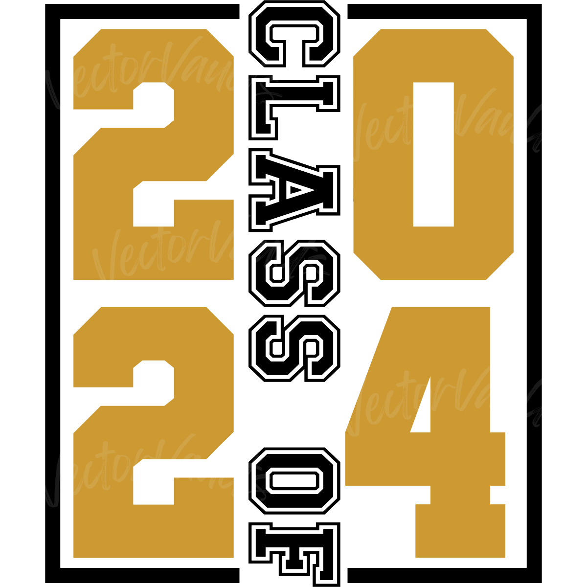 Class Of 2024 Graduation School Out PNG Digital Download Fil - Inspire ...