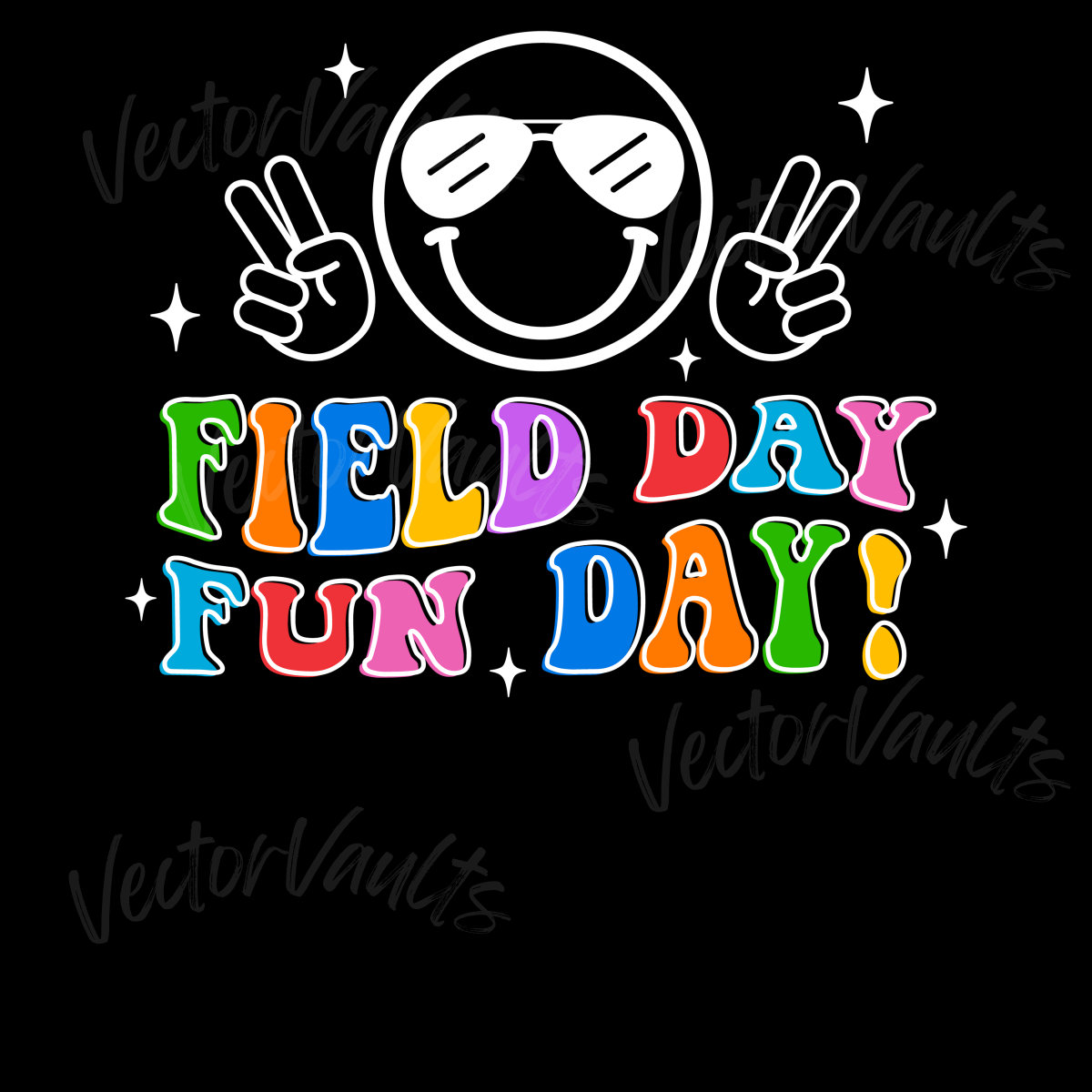 Retro Field Day Fun Day 2024 PNG Digital Download Files - Inspire Uplift