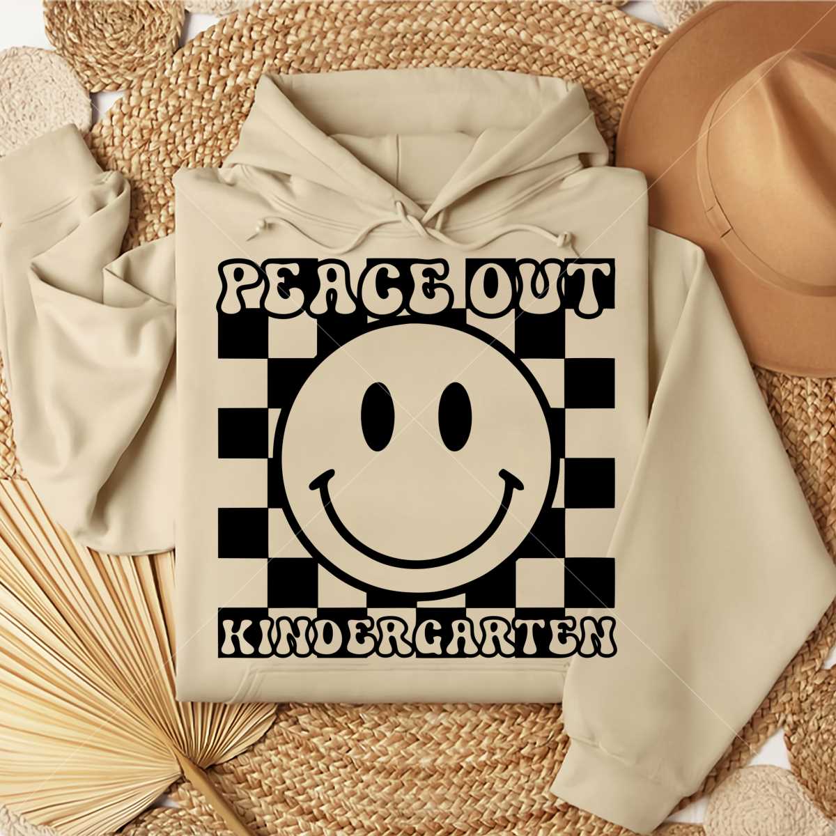 Peace out Kindergarten Graduation SVG - Inspire Uplift