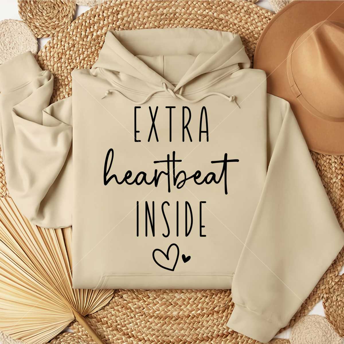Extra Heartbeat Inside SVG - Pregnant | Inspire Uplift