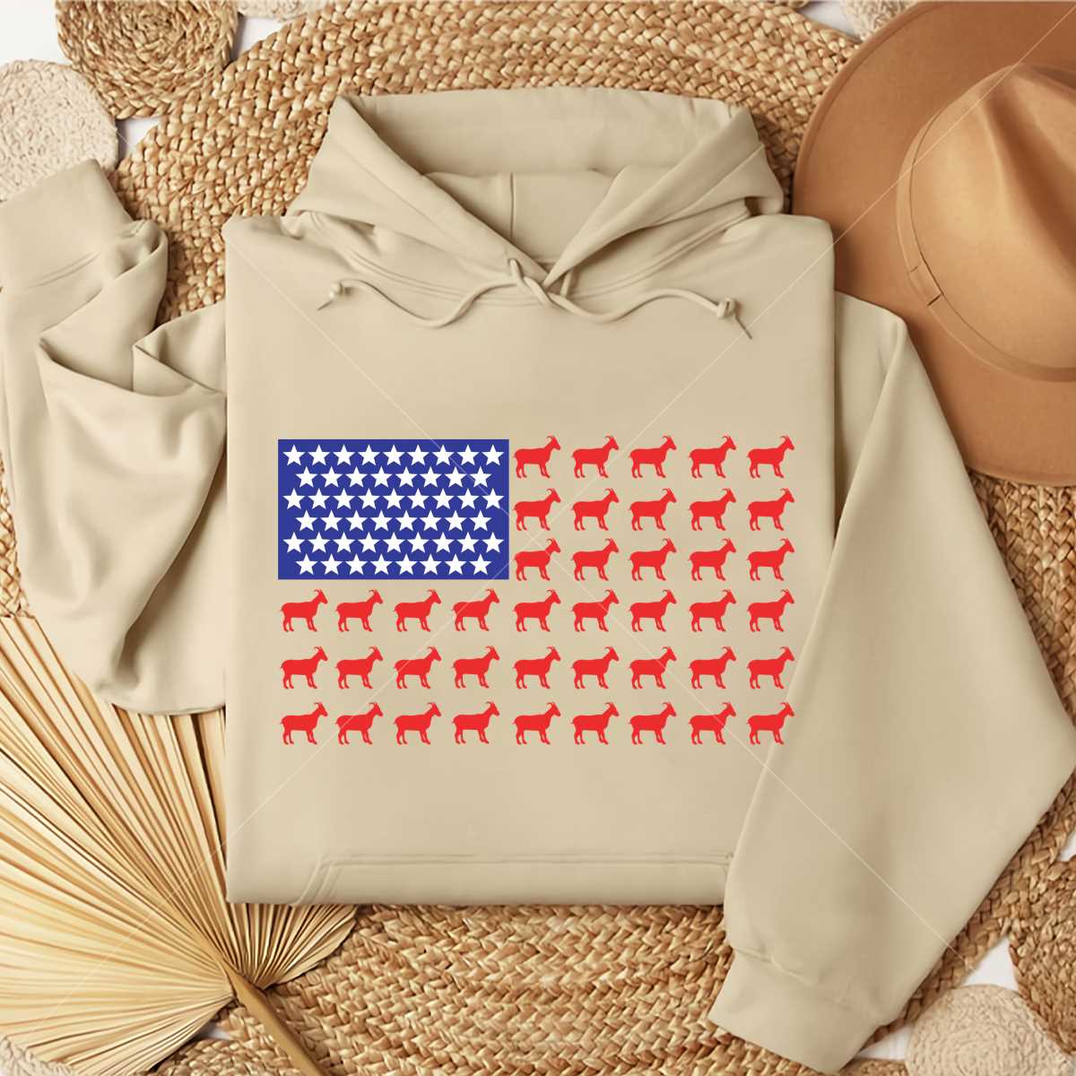 Goat Flag SVG, US Flag SVG | Inspire Uplift