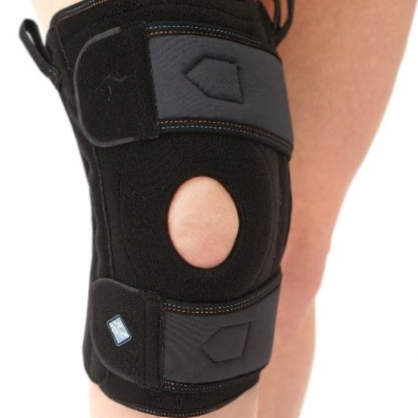 Split knee brace with patellar ring and spring inserts KC-61 - Inspire ...