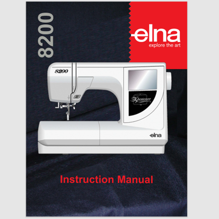 Elna 8200 Embroidery Sewing Machine Instruction Instruction | Inspire ...
