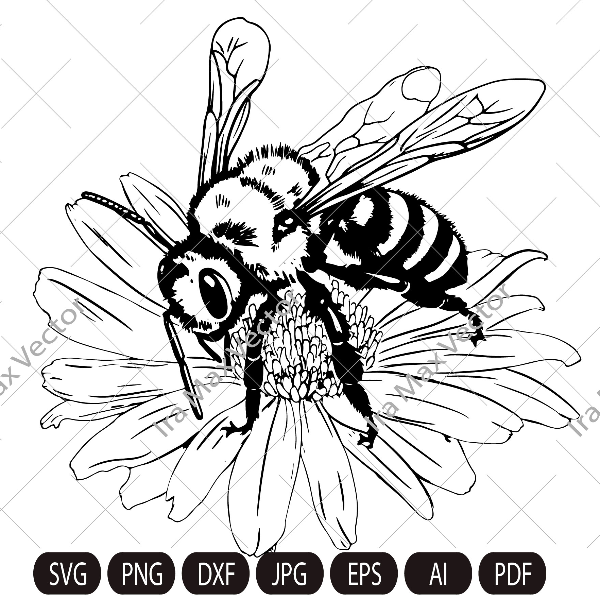 Killer Bee Svg | Inspire Uplift