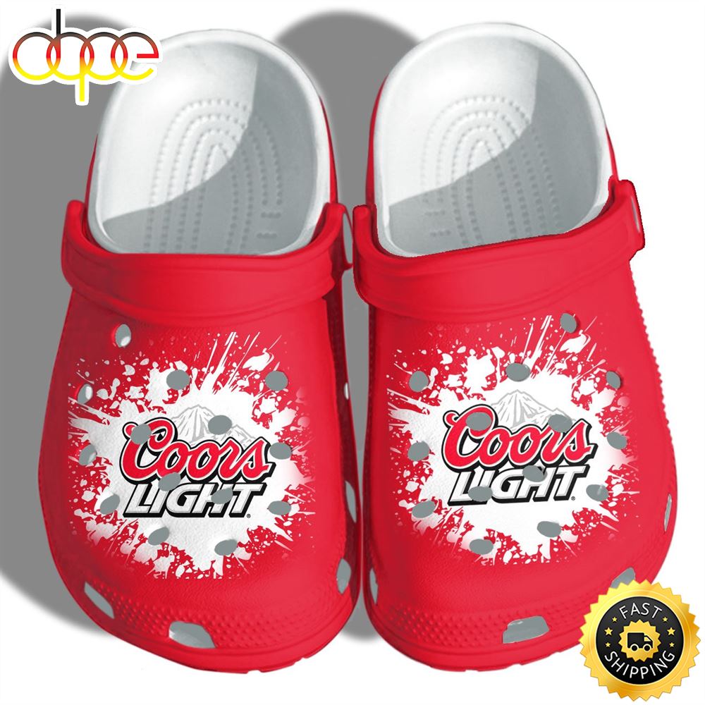 Coors Light Beer Lover Crocs Crocband Clog Shoes | Inspire Uplift