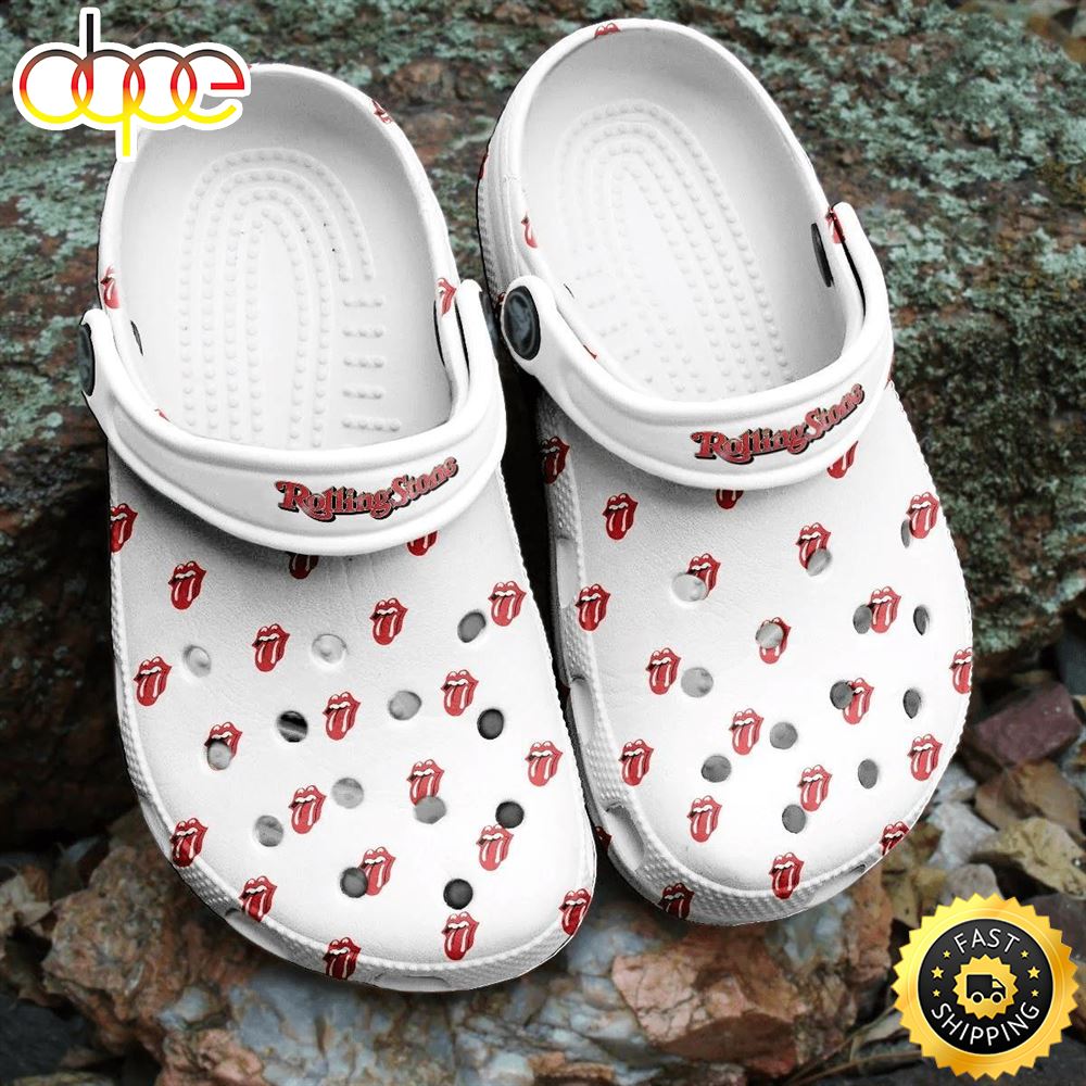 The Rollings Stones Rock Band Crocs Crocband Clogs Comfortab | Inspire ...