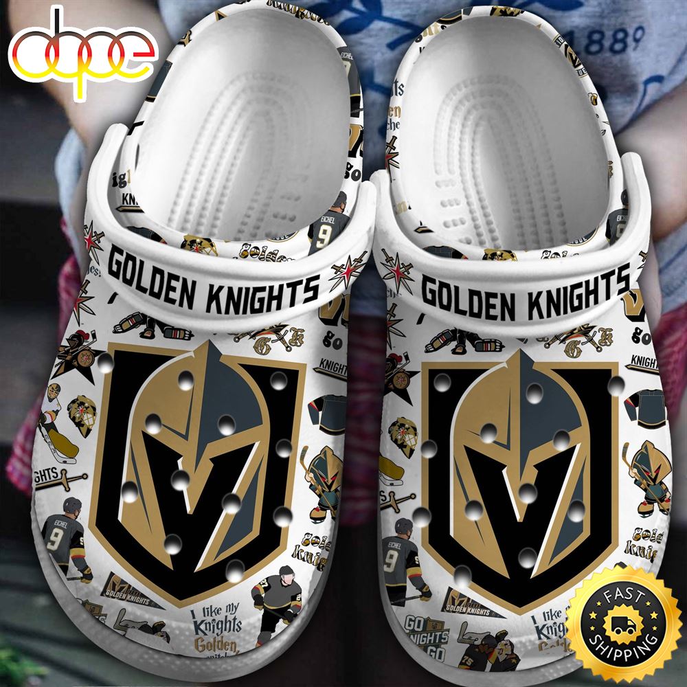 Vegas Golden Knights NHL Ice hockey Sport Crocs Crocband Clo | Inspire ...