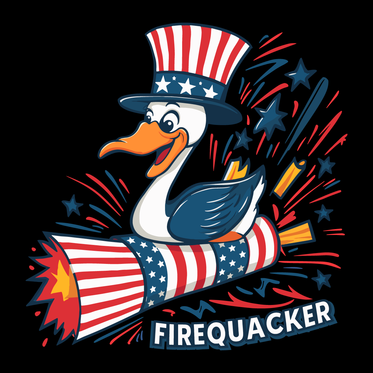 Fire Quacker Happy Independence Day SVG Digital Download Fil | Inspire ...