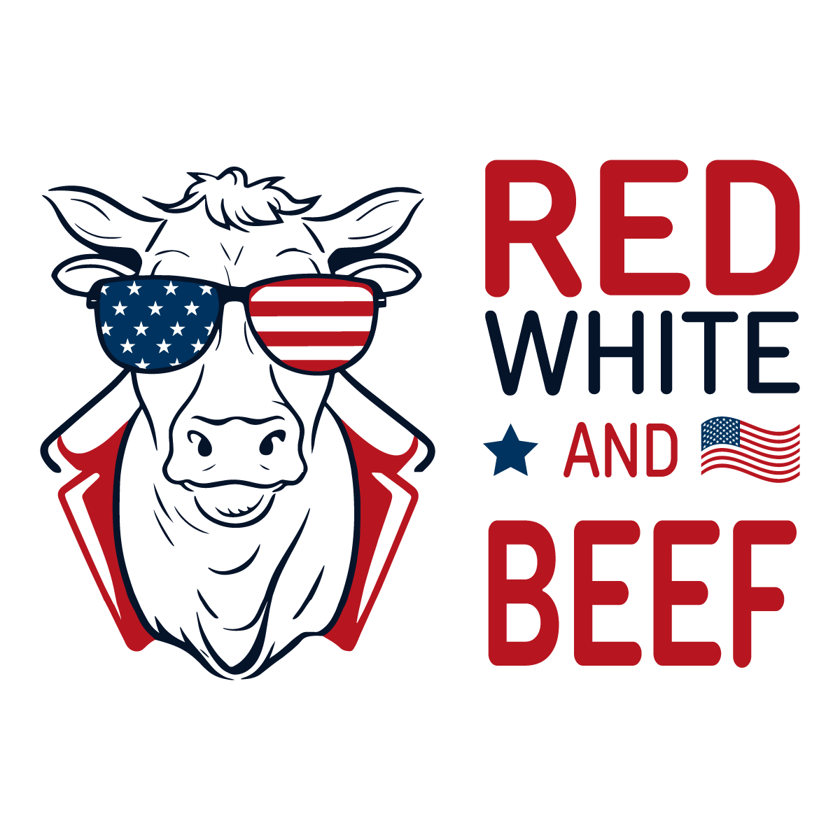 Red White And Beef, 4th Of July America Fourth of July Shirt | Inspire ...