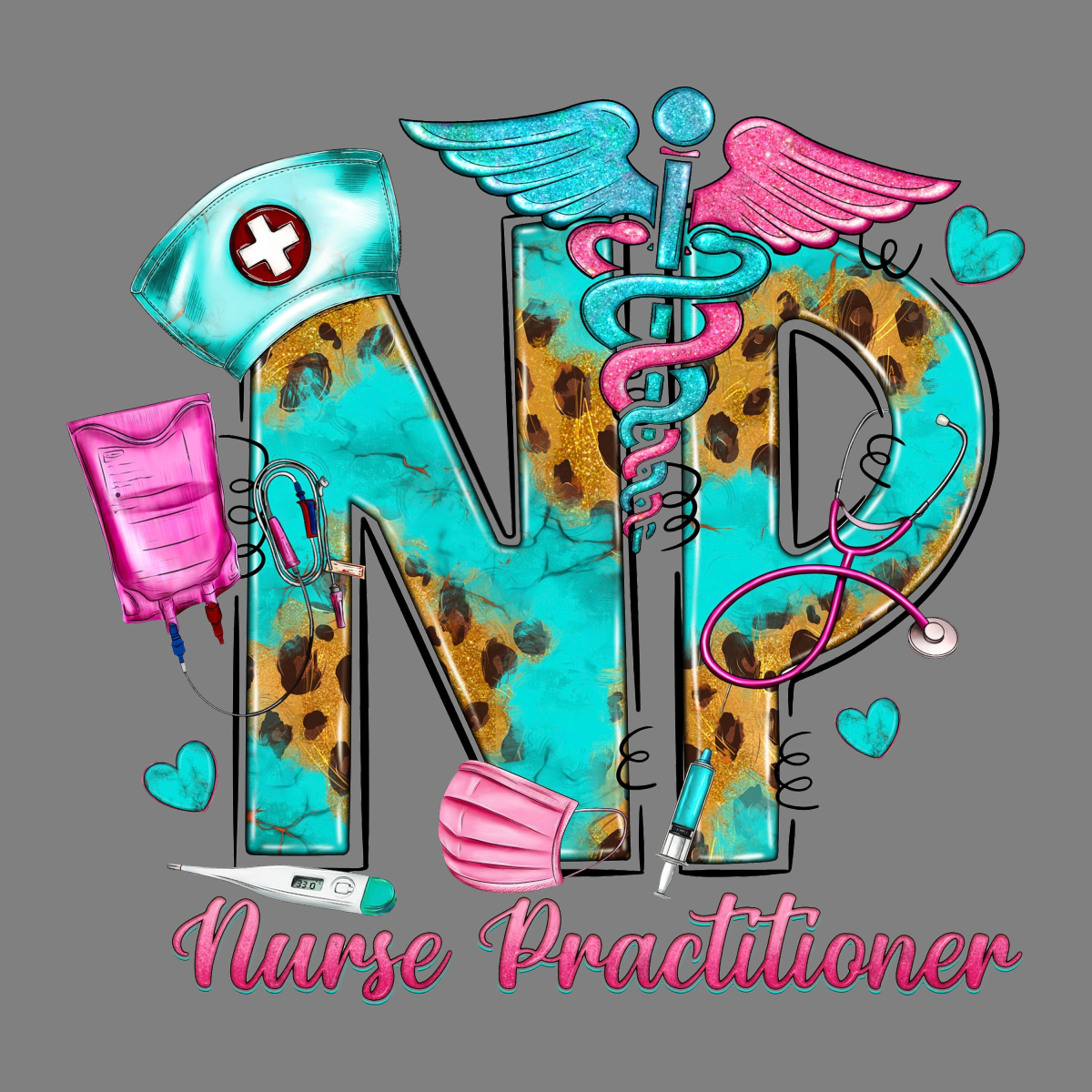 Nurse Practitioner Svg | Inspire Uplift