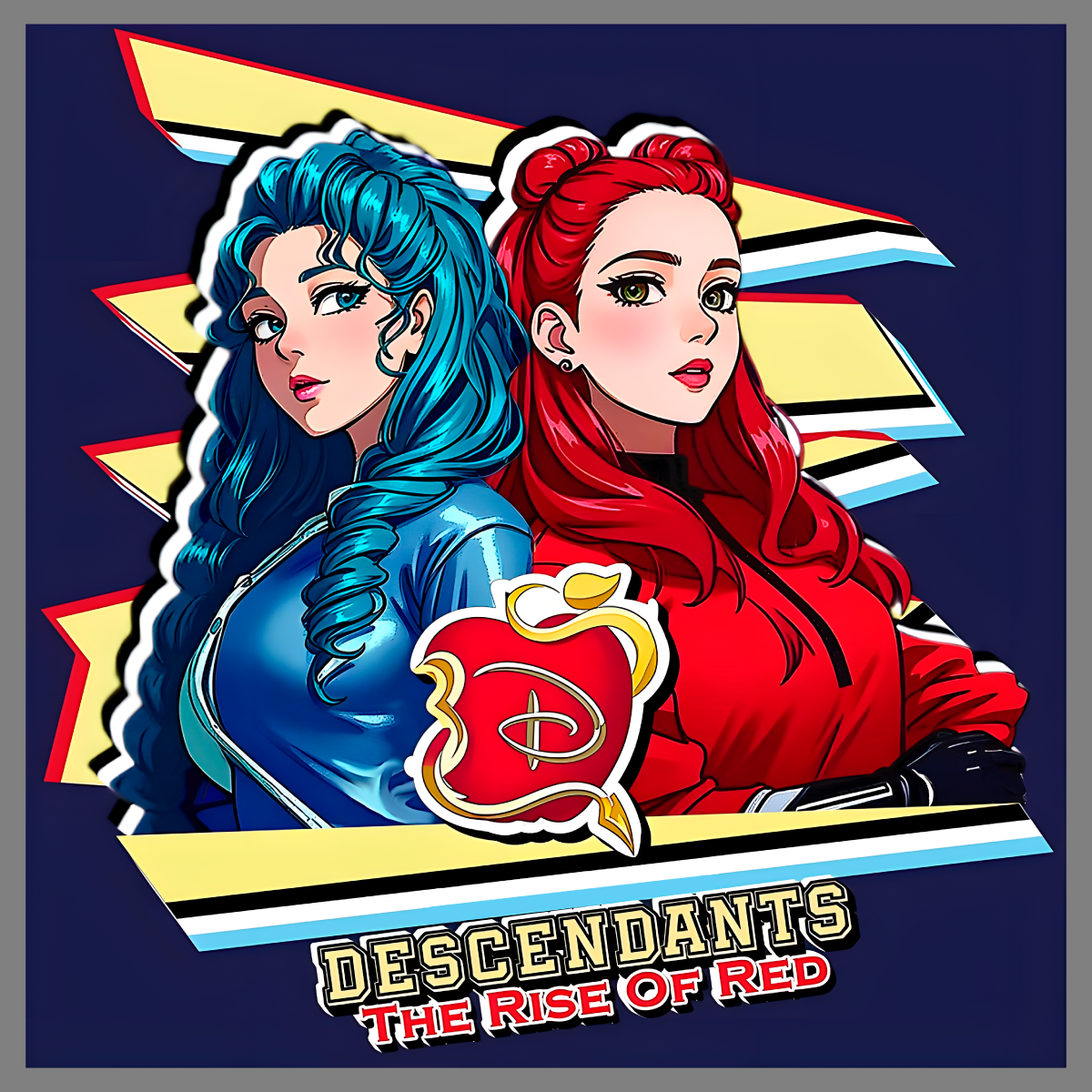Descendants 4 The Rise Of Red Chloe Charming and Red PNG | Inspire Uplift