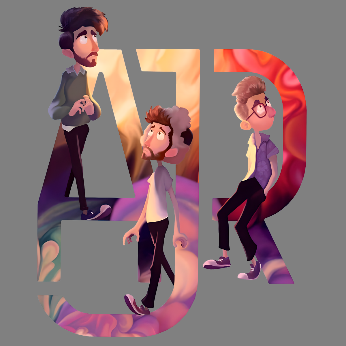 AJR The Maybe Man Tour 2024 PNG Digital Download Files | Inspire Uplift