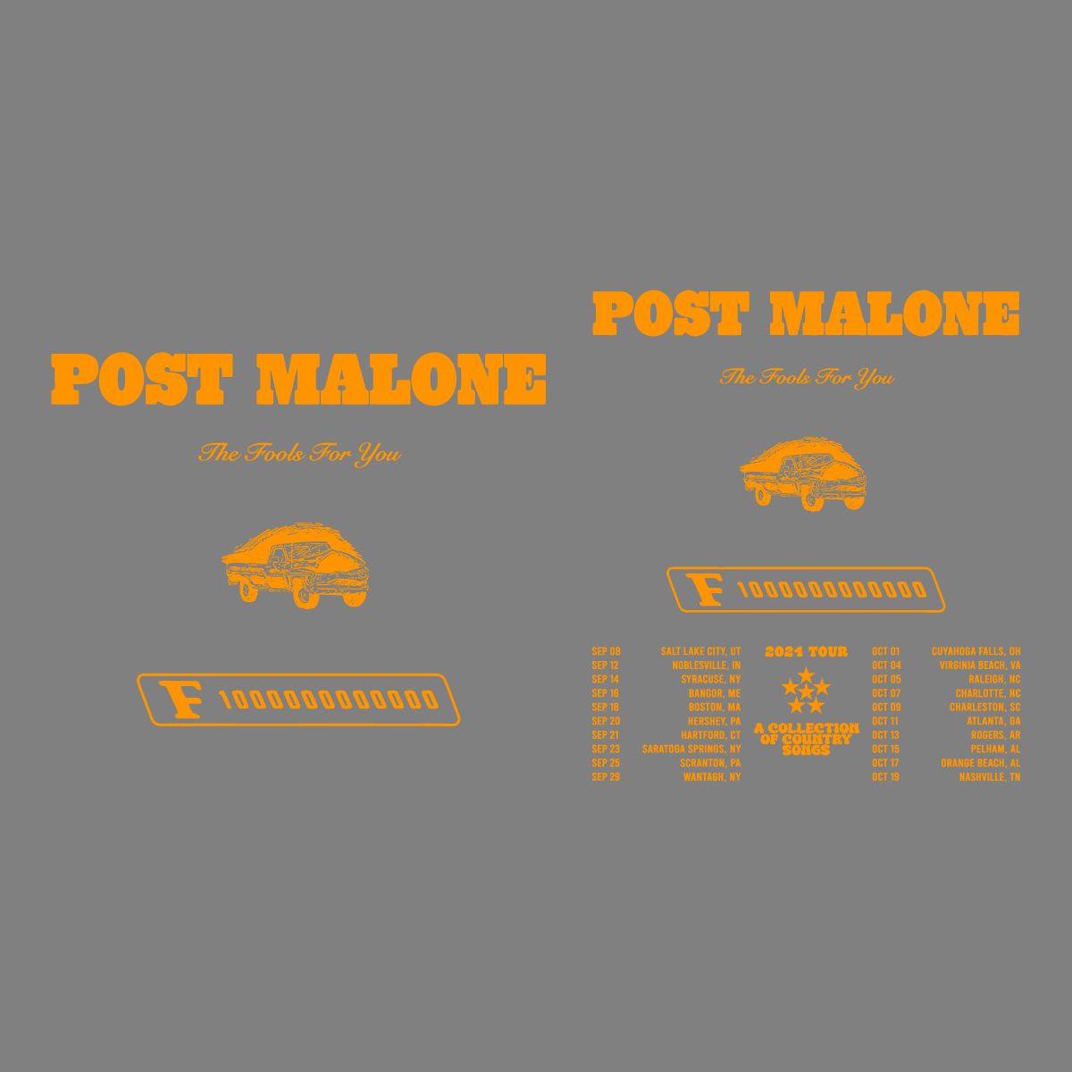 Post Malone The Fools For You The F1 Trillion SVG | Inspire Uplift