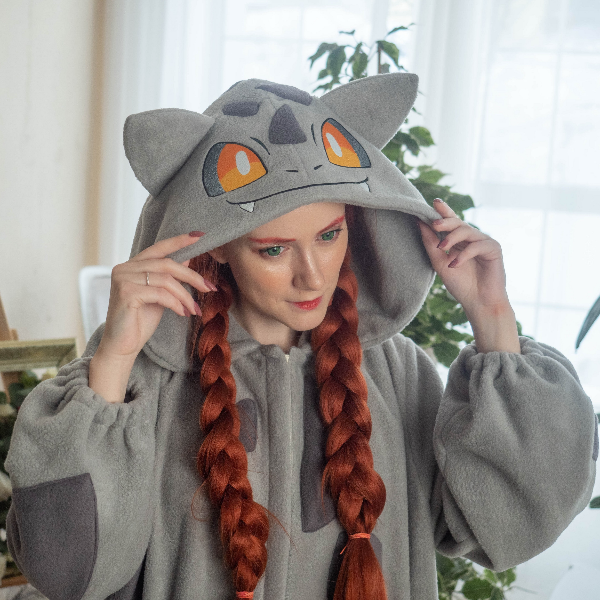 Halloween Bulbasaur Pokemon inspired kigurumi onesie pajama | Inspire ...