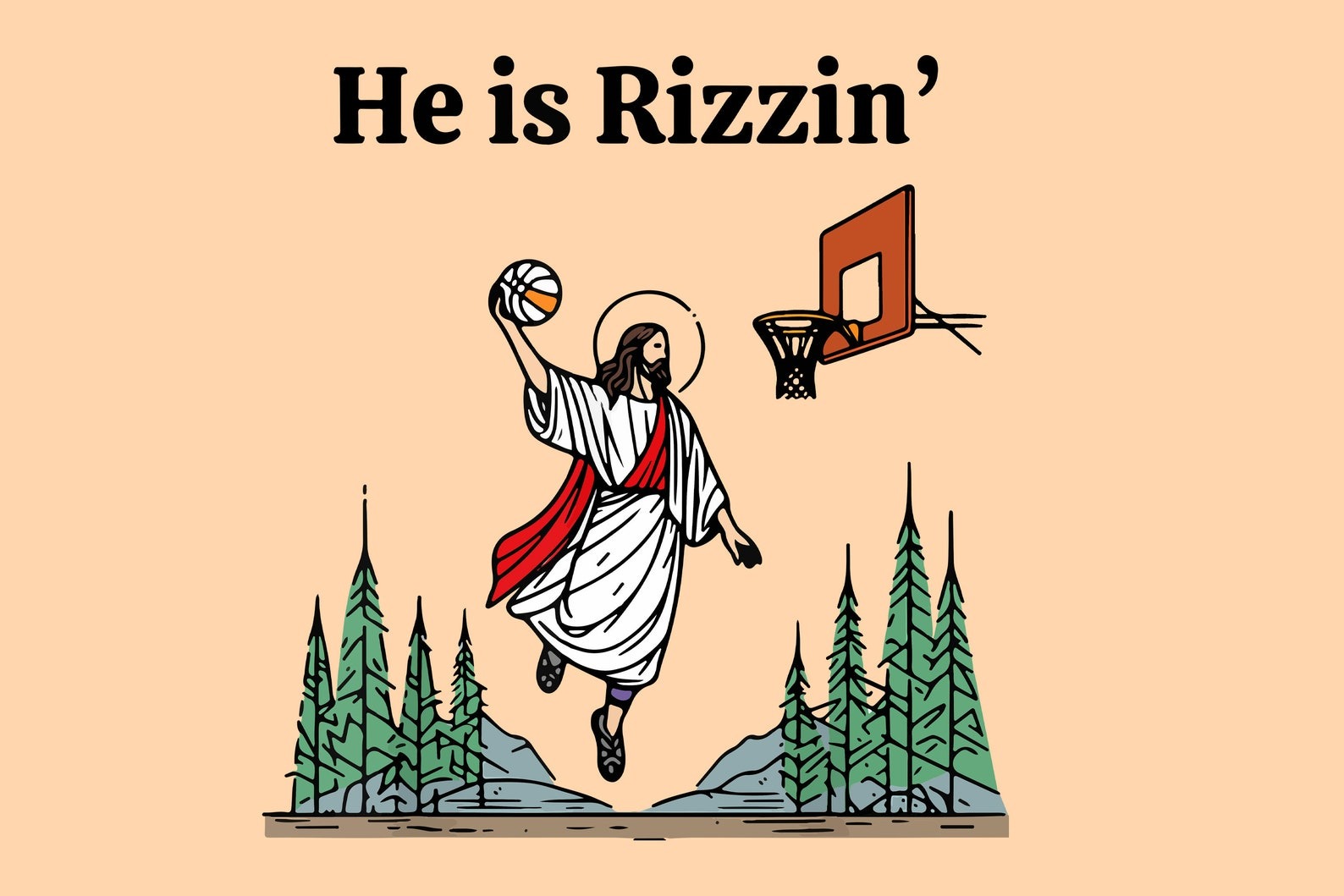 He Is Rizzin' SVG PNG files, Christian Easter Svg, Jesus Pla - Inspire ...