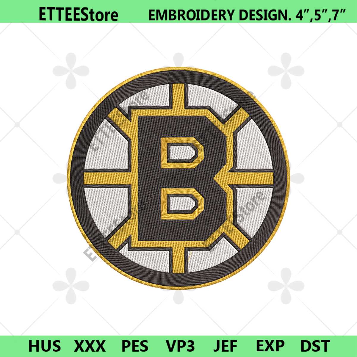 Boston Bruins Logo NHL Embroidery Design, Boston Bruins Embr | Inspire ...