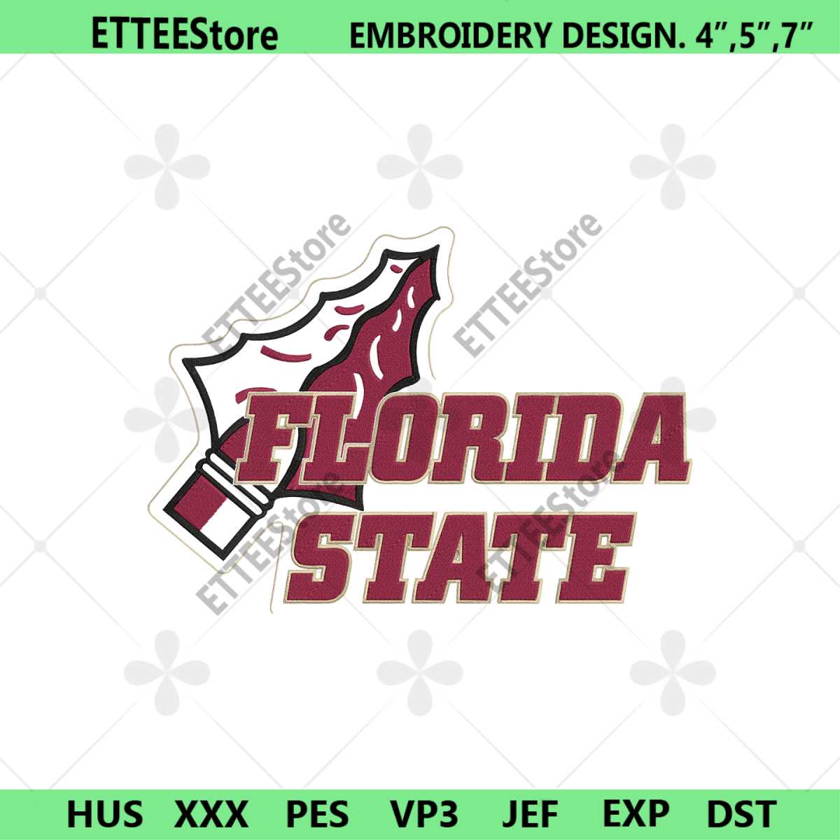 Florida State Logo NCAA Embroidery Design, Florida State Emb | Inspire ...