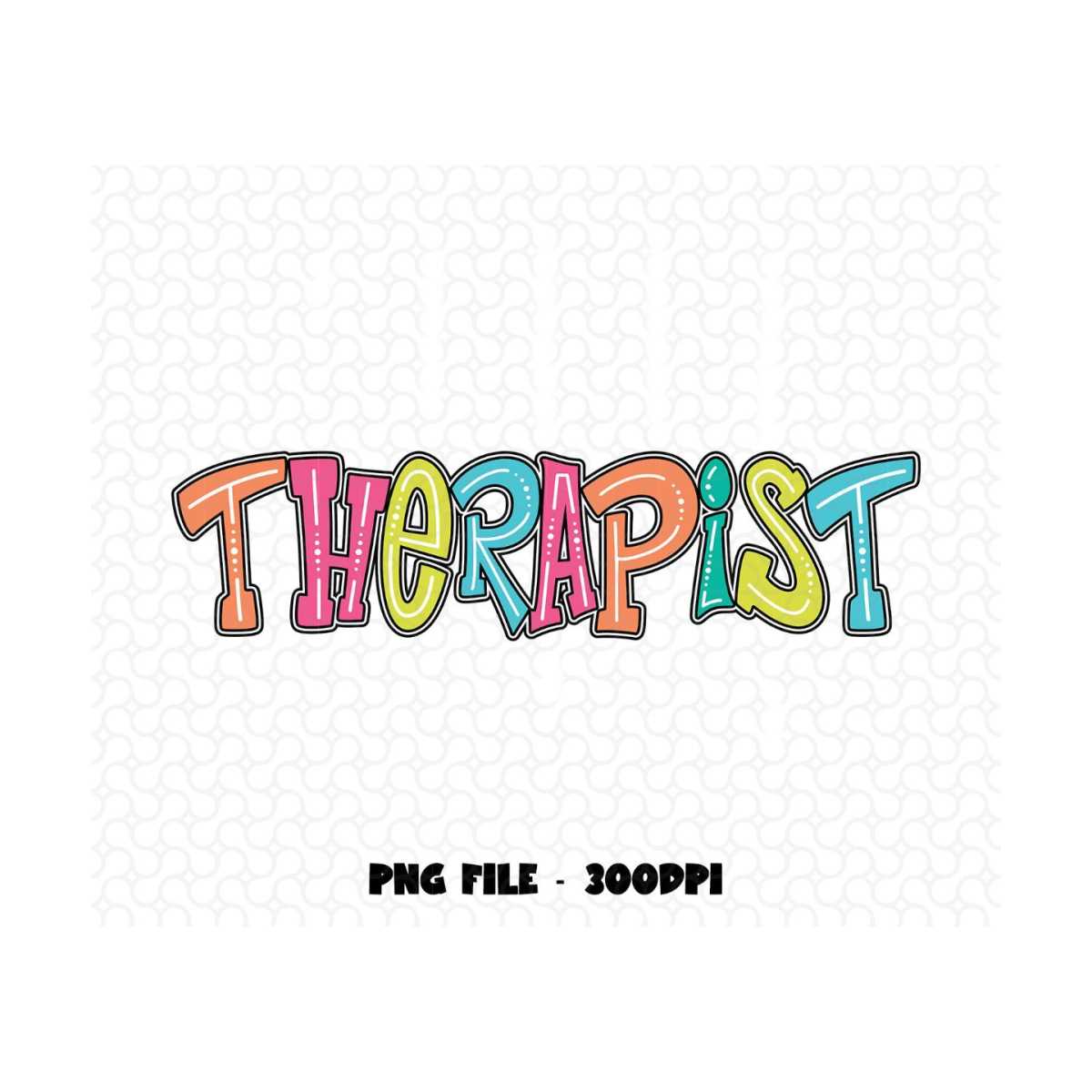 Cute Therapist Colorful PNG, Medical School Png, Spring Ther | Inspire ...