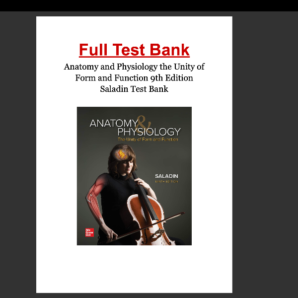Anatomy and Physiology the Unity of Form and Function 9th Ed | Inspire ...