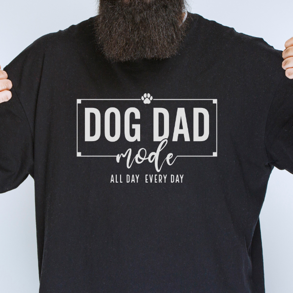 Dog Dad Mode Svg Png Files, Paw print svg, Love dogs png, Pe | Inspire ...