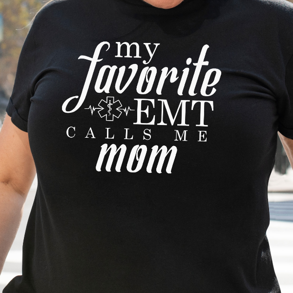 My Favorite EMT Calls Me Mom EMS Svg Png, Mothers Day Gift S | Inspire ...