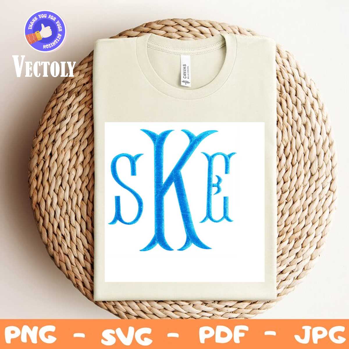 Fish Tail Fishtail Monogram Machine Embroidery Font Alphabet | Inspire ...