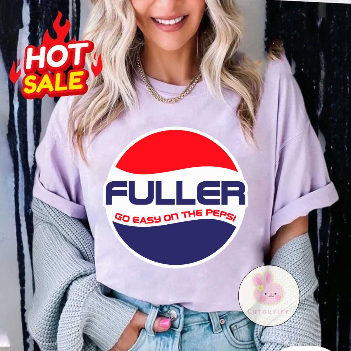 Retro Fuller Go Easy On The Pepsi SVG | Inspire Uplift