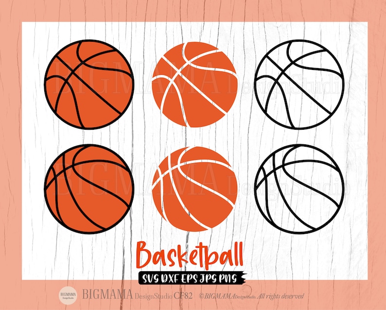 Basketball SVG,Basketball DXF,PNG,Bundle,Sport,Cricut,Silhou | Inspire ...