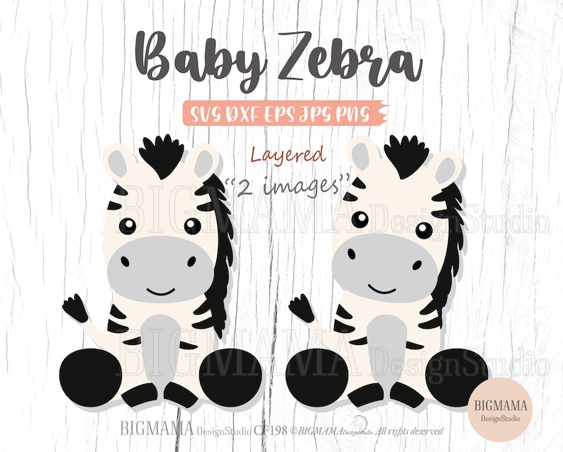 Baby Zebra SVG,Zebra Svg For Cricut,Cut File,Layered,DXF,Saf - Inspire ...