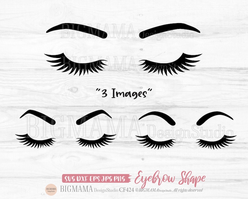 Eyelash SVG,Eyelashes SVG,Eyebrows,Eyebrow,Tattoo,Mascara,Wo | Inspire ...